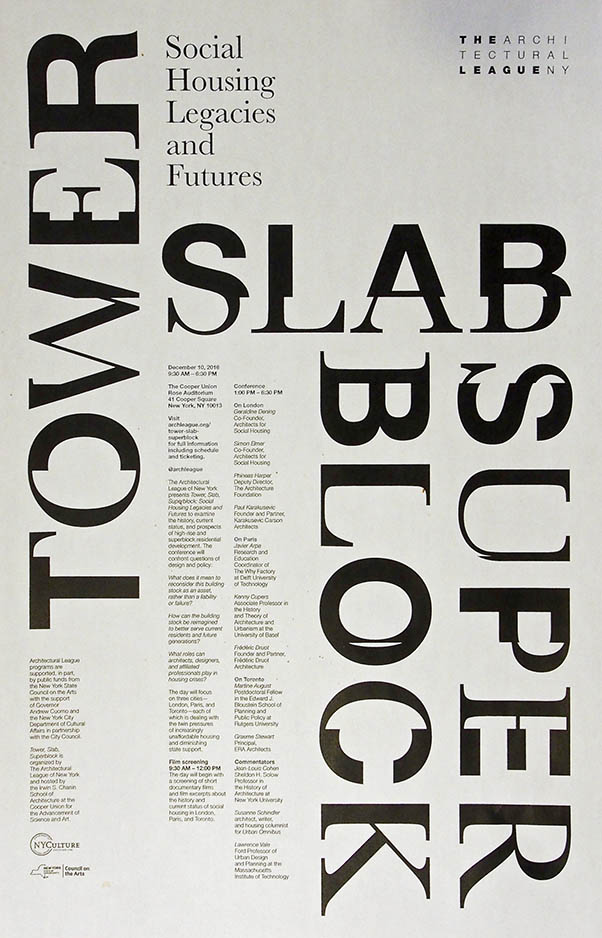 Tower, Slab, Superblock – Social Housing and Futures – ASH